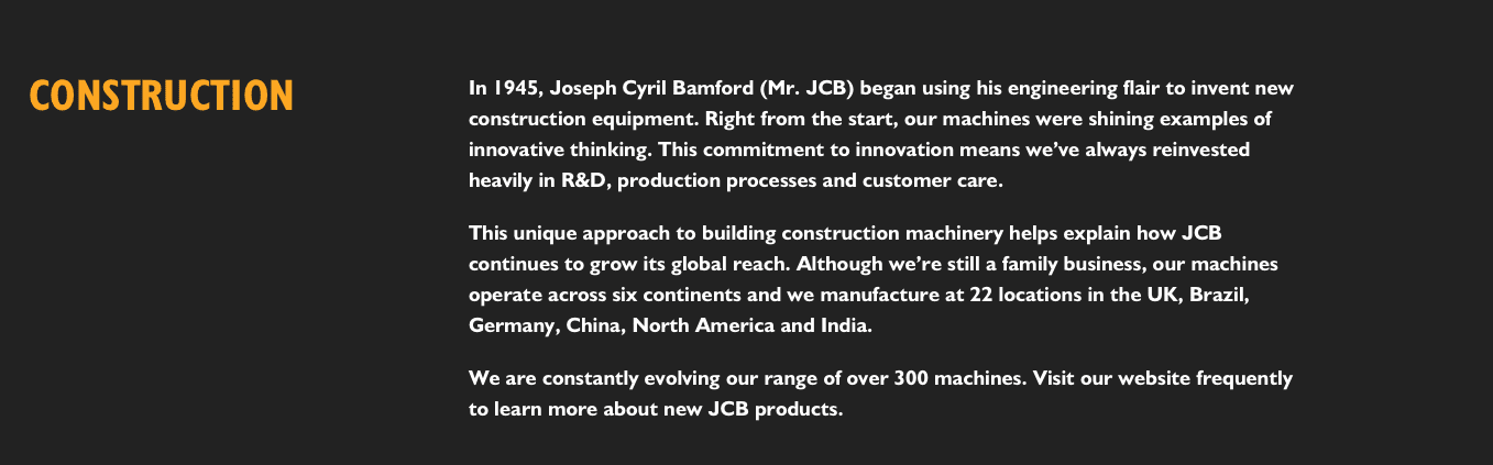 About Us | Monk JCB Houston, Texas | Heavy Equipment & Parts