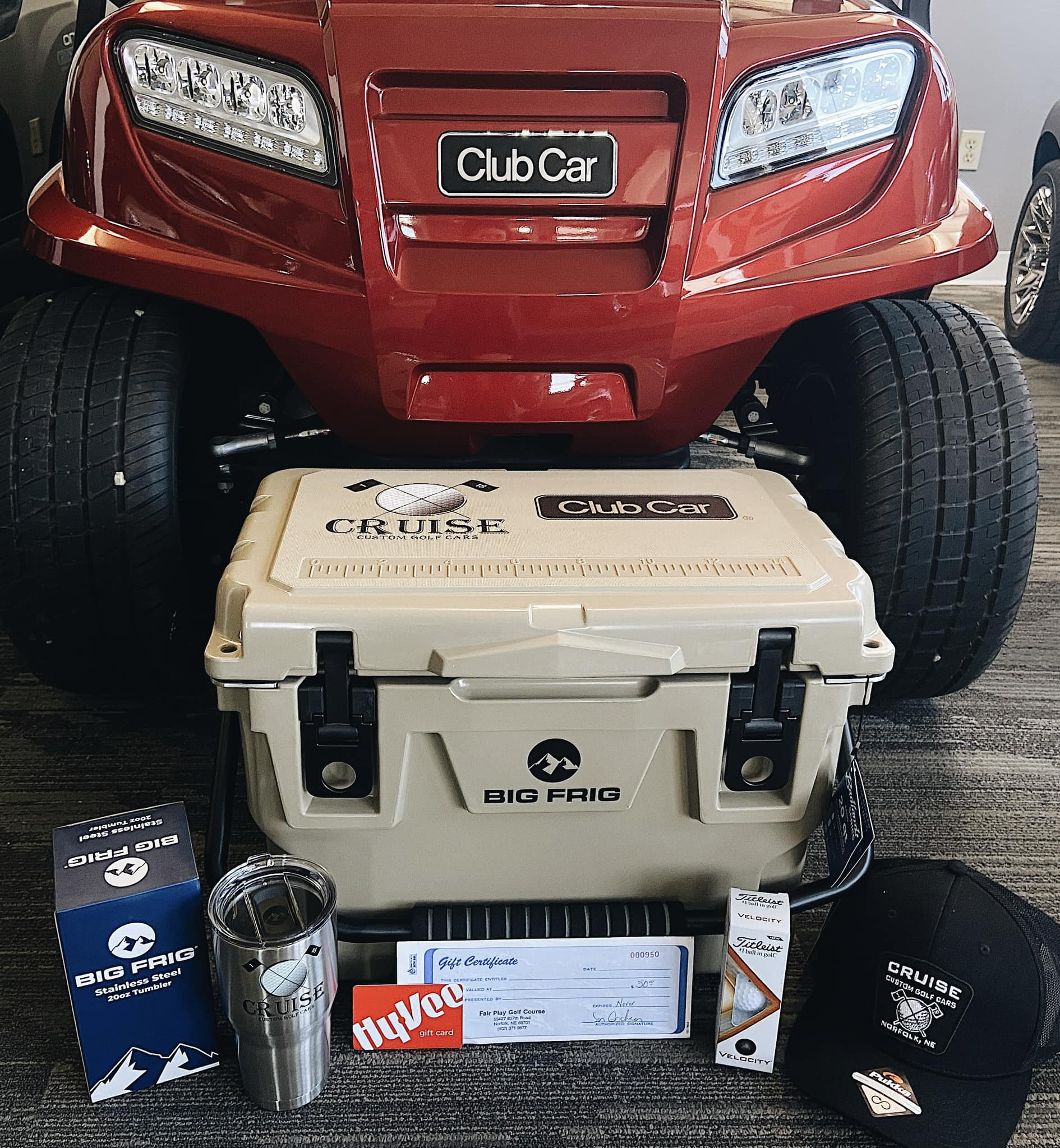 Big Frig Cooler and Tumblers