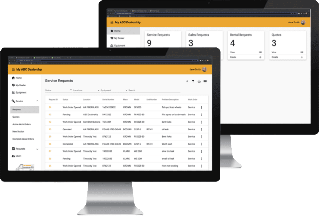 Alliance Customer Fleet Management Portal