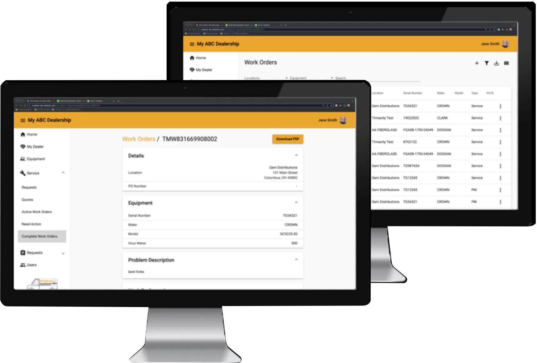 Alliance Customer Fleet Management Portal