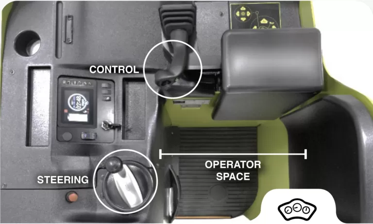 CLARK SES15-SES25 Stand-up Electric Forklift