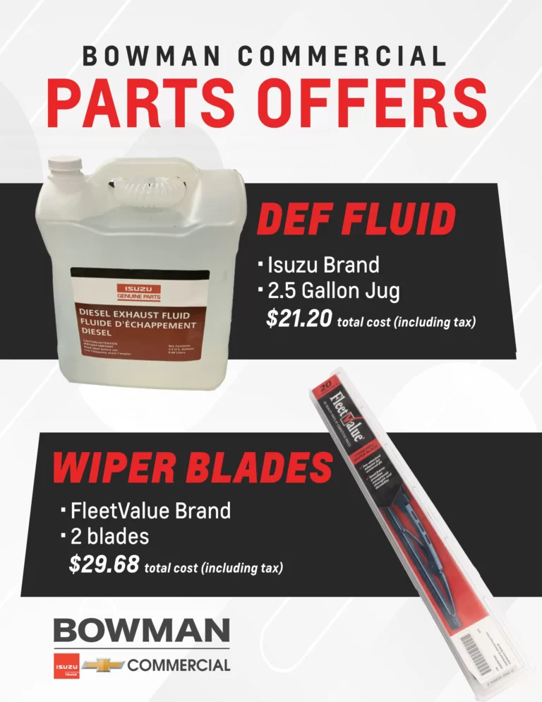 Specials | Bowman Commercial Sales