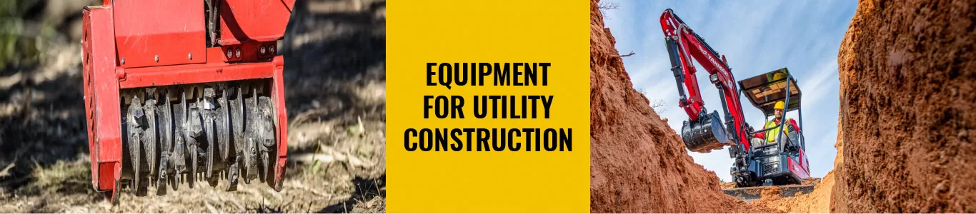 Utility Equipment – ASV, Fecon, Yanmar