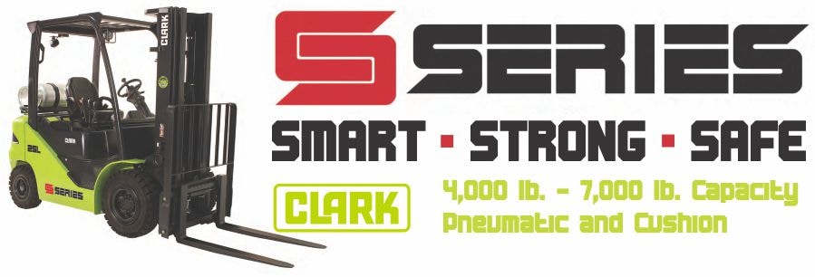 CLARK Material Handling S-Series Forklift