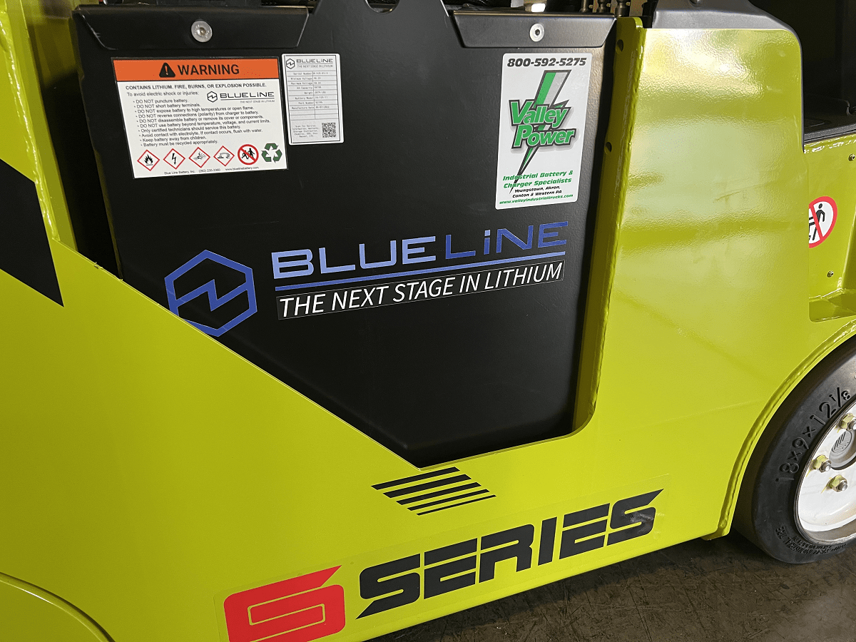 Lithium-Ion Forklift Batteries and Chargers
