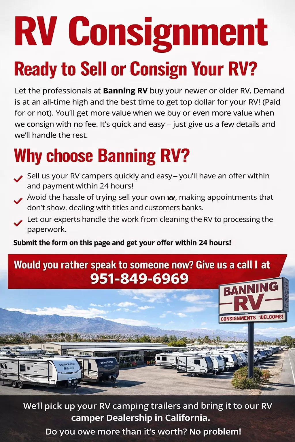 RV Consignments - RV Camping Trailers for Sale
